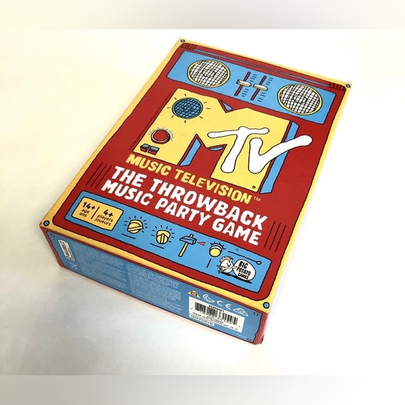 MTV | Toys | Mtv The Throwback Music Party Game By Big Potato | Poshmark